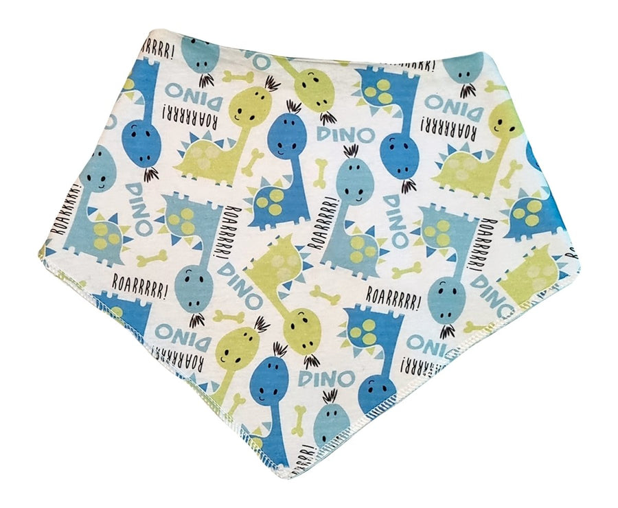 ABDL Adult Dinosaur Snaps Bandana Set - Set of 3 - Dino Bib ddlb ddlg ...