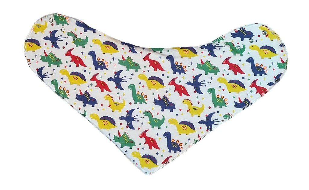 ABDL Adult Snaps Bandana - Dinosaur v1 Design - Dino ddlb ddlg bib abdl ...