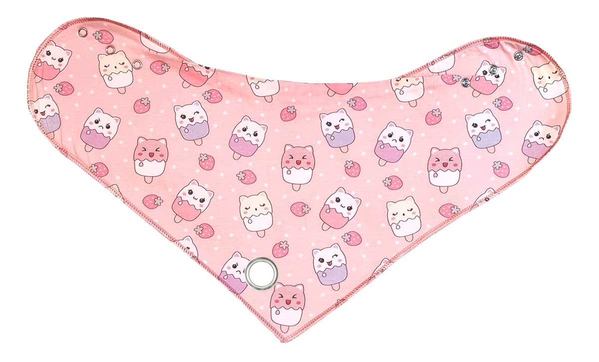 ABDL Adult Snaps Bandana - Popsicle Design - ddlb ddlg bib abdl agere ...