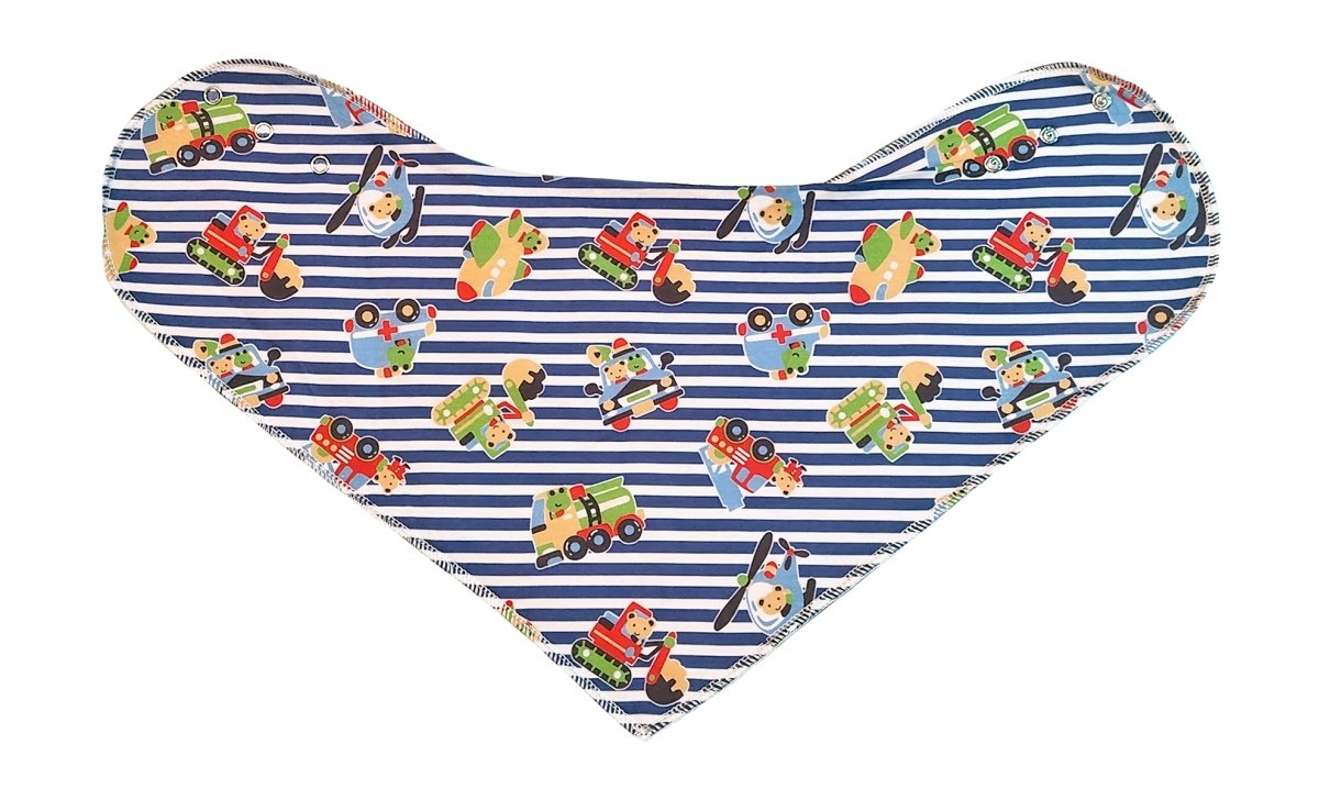 ABDL Adult Snaps Bandana - Vehicles Design - ddlb ddlg bib abdl agere ...