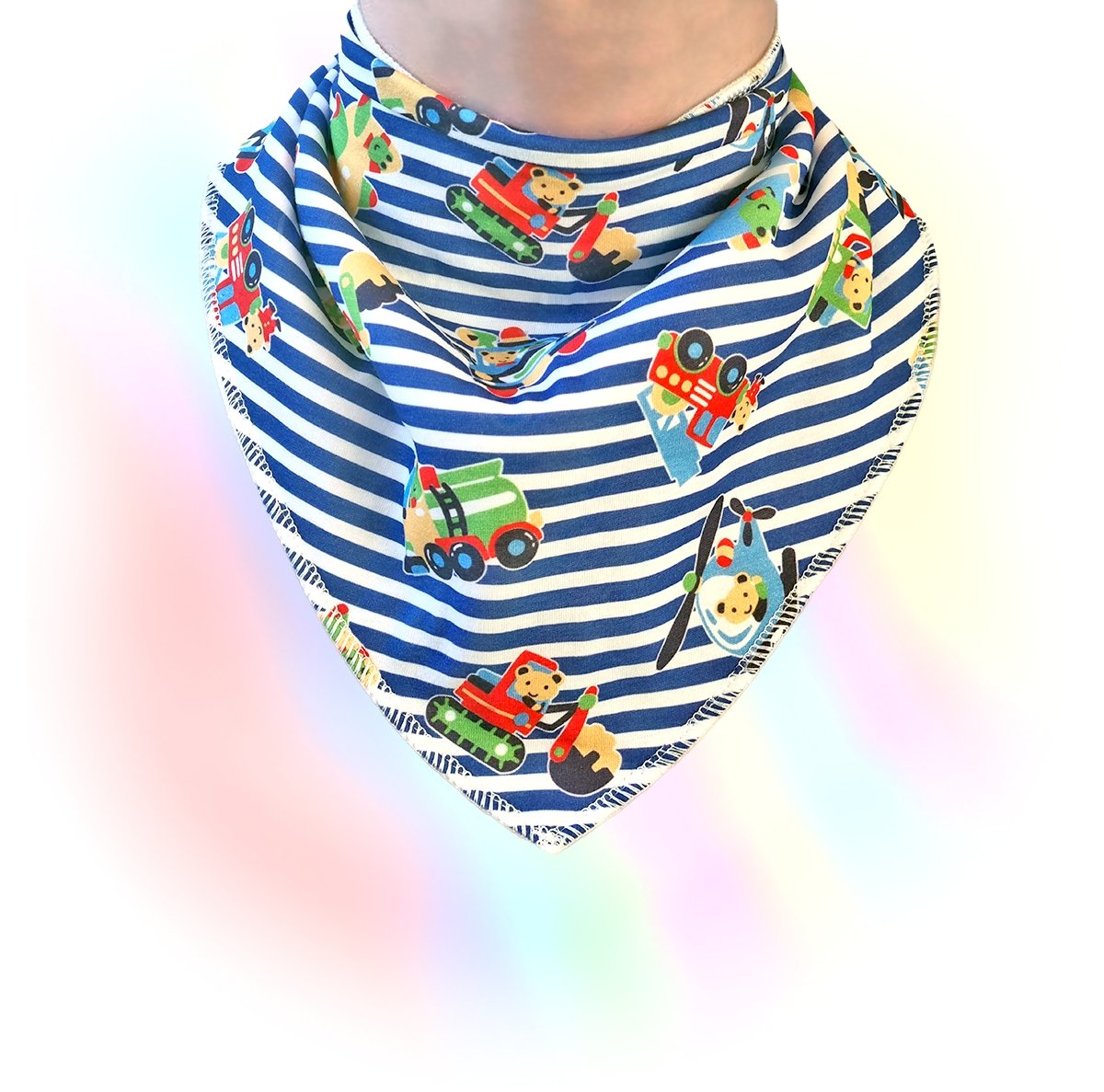 ABDL Adult Snaps Bandana - Vehicles Design - ddlb ddlg bib abdl agere ...